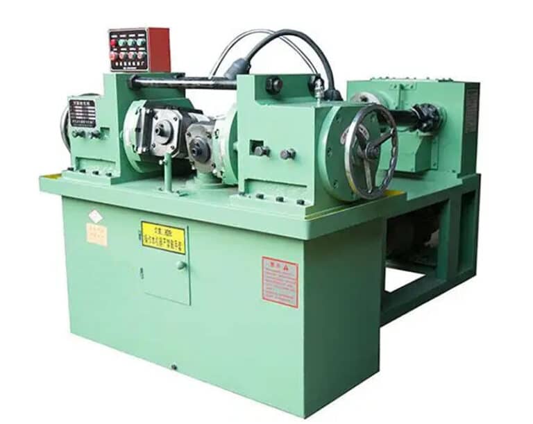 Automatic Long Steel Rod Threading Machine | Nail Machine, Nail Making ...
